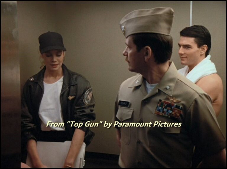 The Elevator Scene In Top Gun – Fight's On!