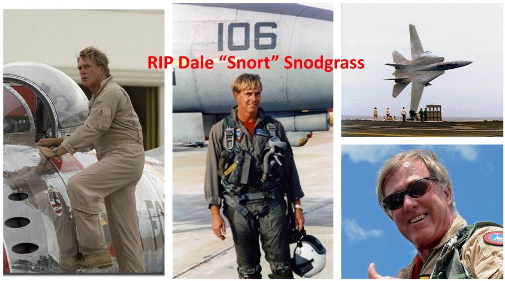 RIP Dale “Snort” Snodgrass – Naval Aviator Par Excellence – Fight's On!